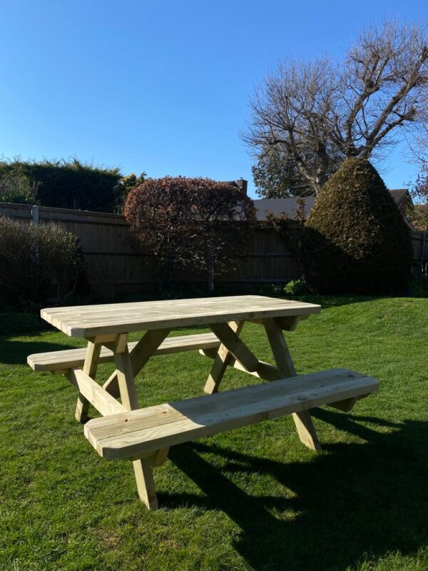 Wooden Bench A frame Extra 10 seat – BenchUK LTD