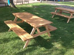 Wooden Bench A frame Extra 6 seat – BenchUK LTD