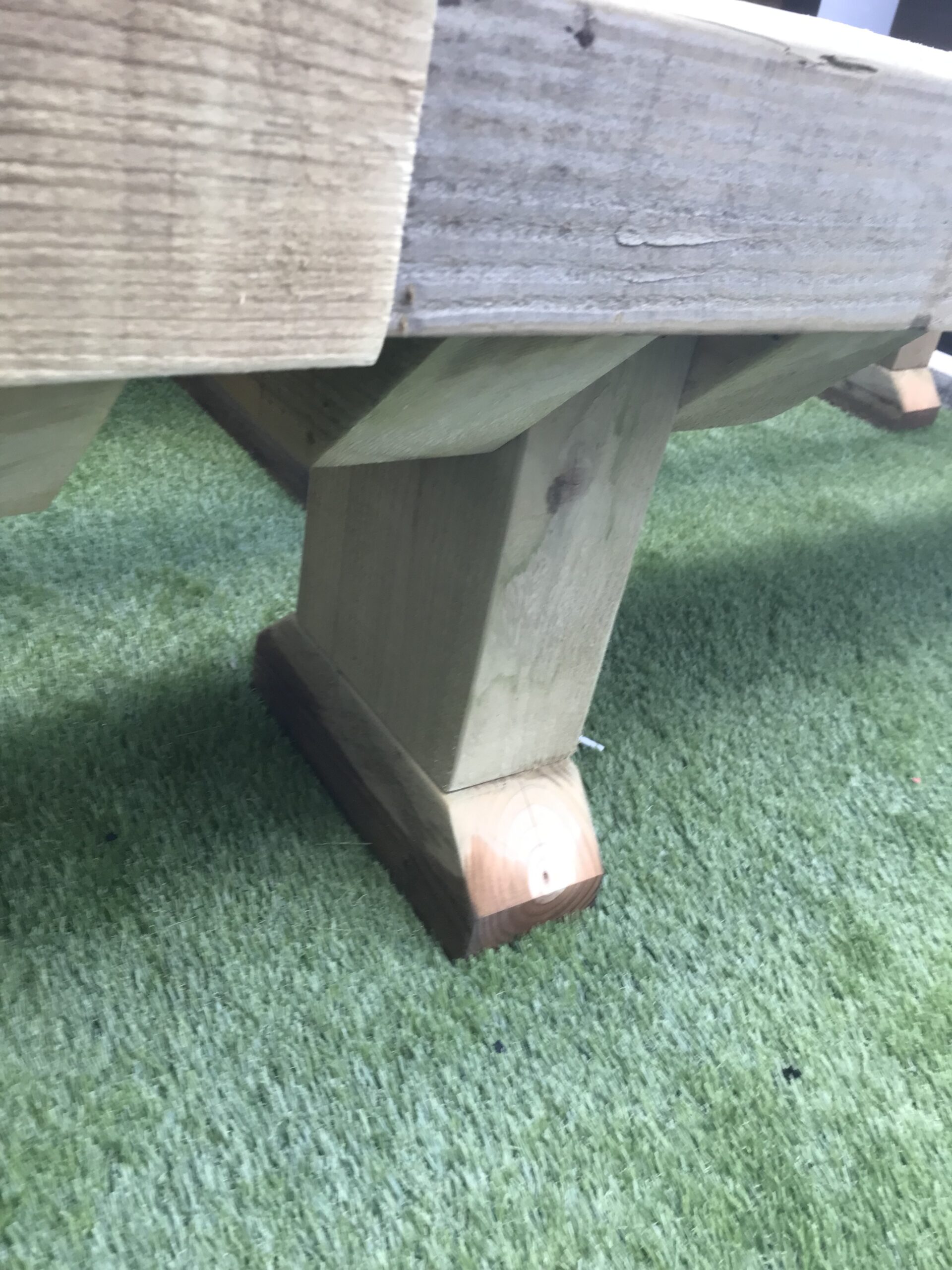 Sleeper Table and Bench Set 1.2m Long – BenchUK LTD