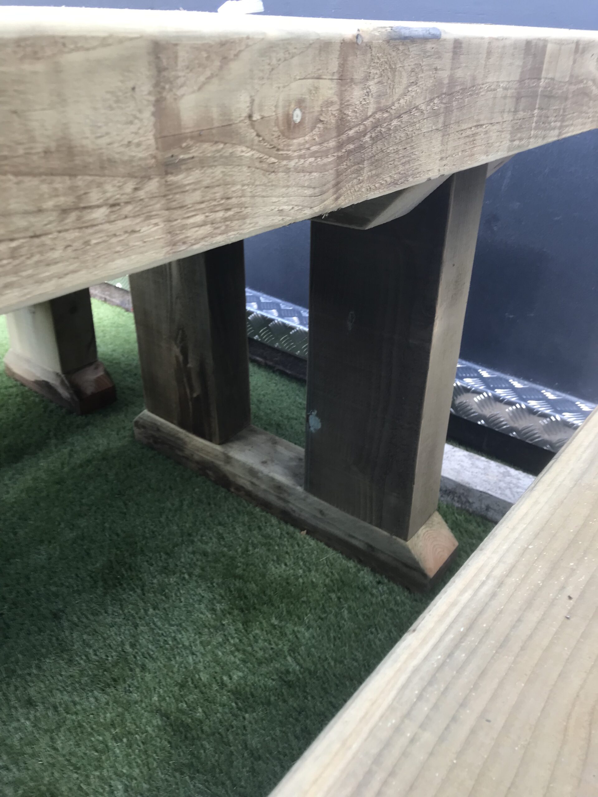 Sleeper Table and Bench Set 1.2m Long – BenchUK LTD