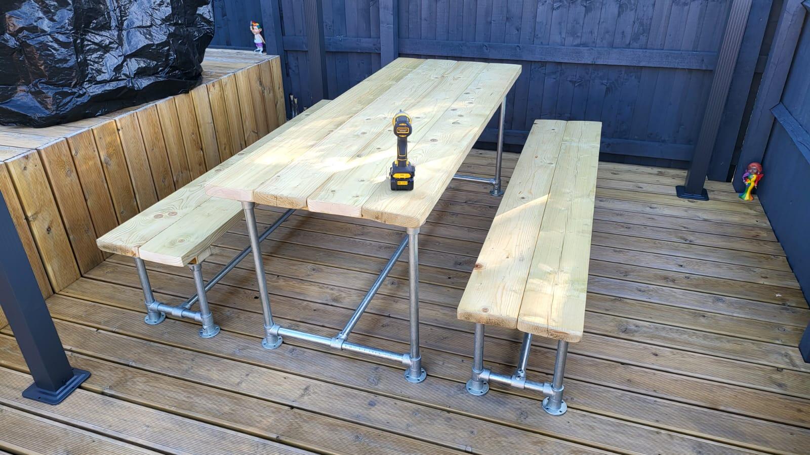 Scaffolding Tables & Benches 6 seat – BenchUK LTD