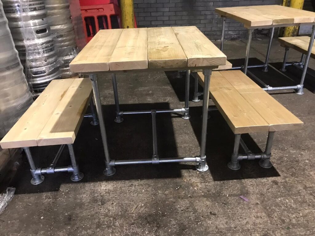 Scaffolding Tables & Benches 8 seat – BenchUK LTD