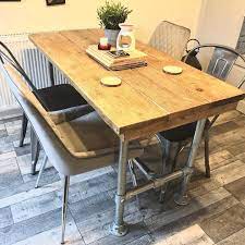 Scaffolding Dining Table 2m Long – BenchUK LTD