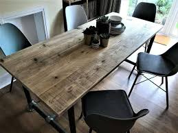 Scaffolding Dining Table 2m Long – BenchUK LTD